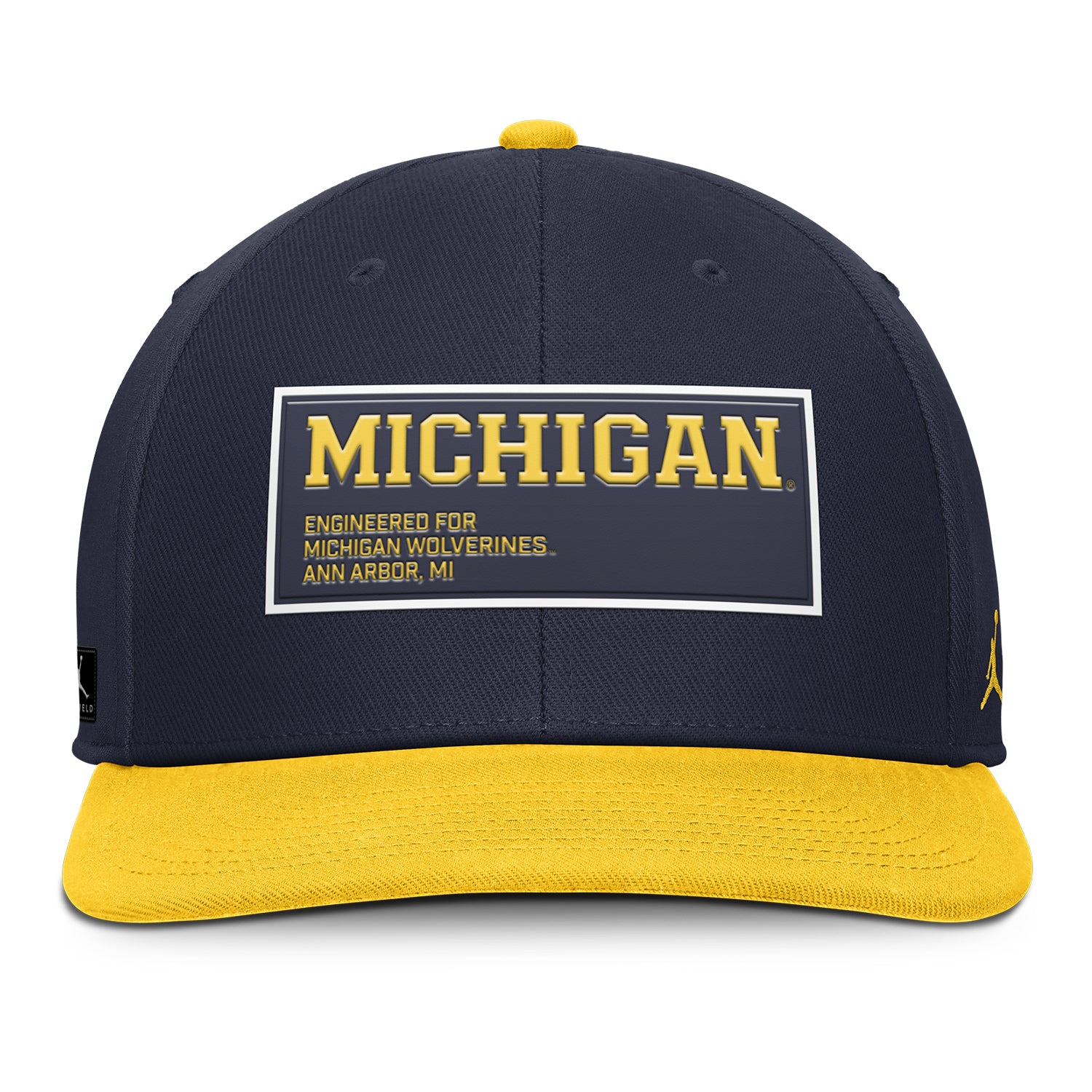 Michigan Wolverines Nike Jordan Yellow Snapback Pro Gameday Hat – The M ...