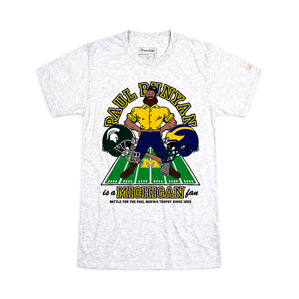 Michigan Wolverines "Paul Bunyan is a Michigan Fan" T-Shirt – The M Den ...