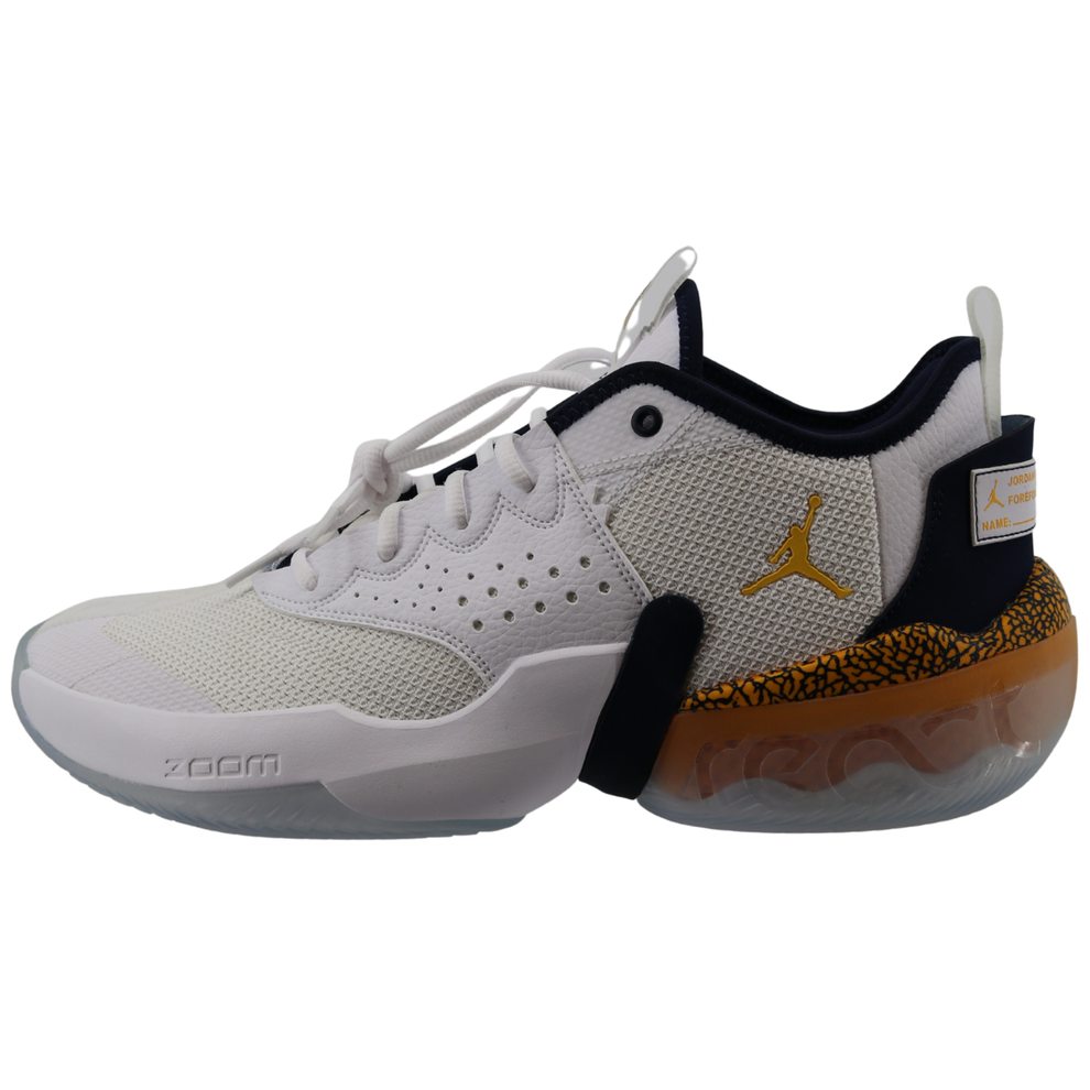 Nike Air Jordan React Elevation Low Michigan Wolverines White – The M ...